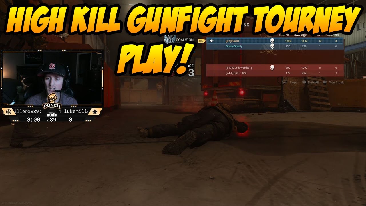 High Kill 2v2 Gunfight Tournament Play! - CoD MW - YouTube