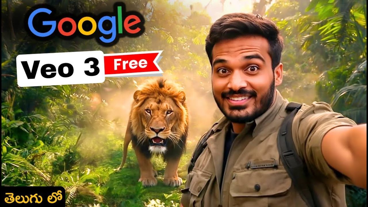 Get Google VEO 3 For FREE! | How to Use VEO 3 AI Video in Telugu for Free (Tutorial) - YouTube