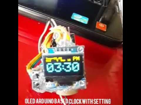 OLED ARDUINO RTC BASED CLOCK WITH TEMPERATURE AND HUMIDITY MEASUREMENT ...