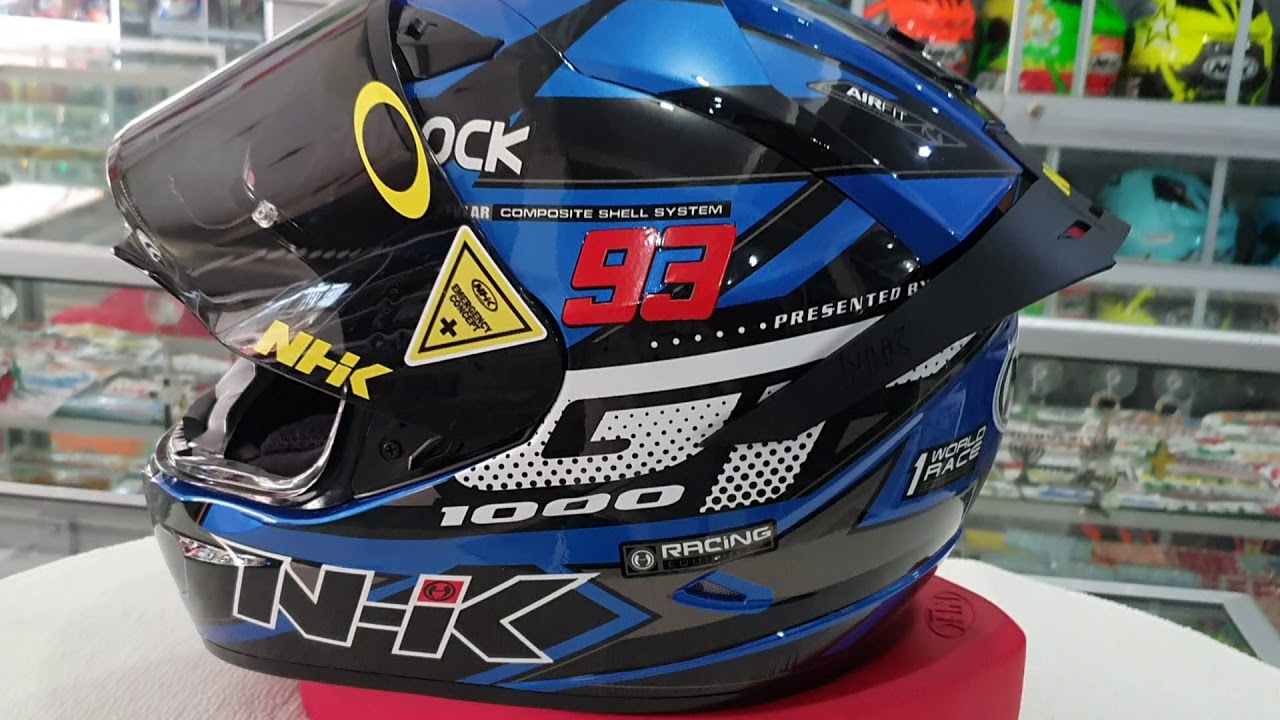 Helm NHK GP1000 BIRU Star blue RK. Mantap abis sold sama agan JATIM ...