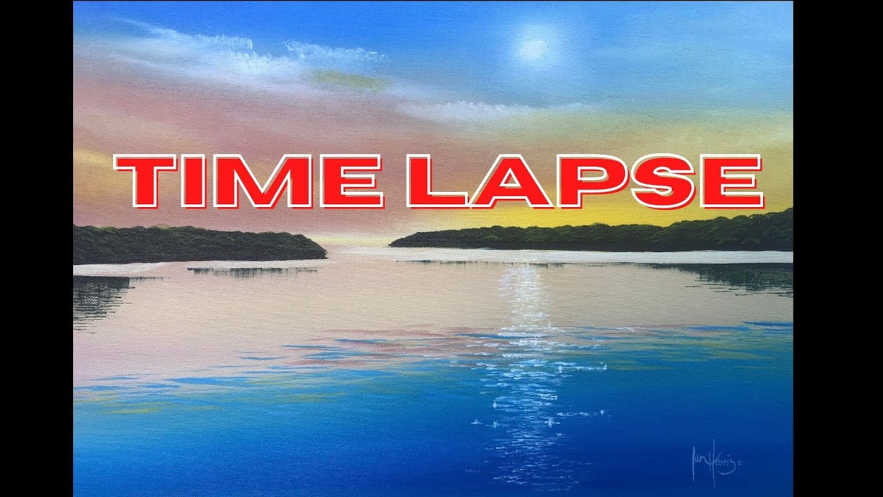 TIME LAPSE painting/ full tutorial link in description below - YouTube