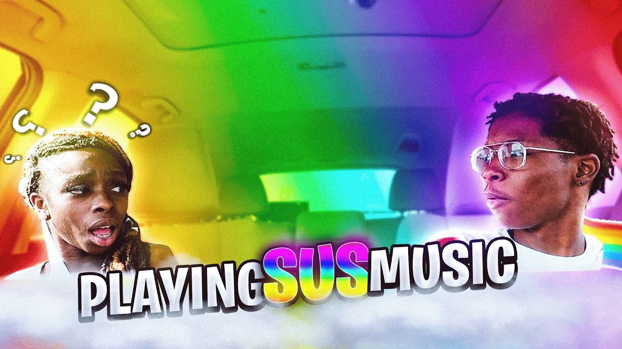 PLAYING "SUS" MUSIC PRANK PT 2 *OMG FUNNY🤣* - YouTube