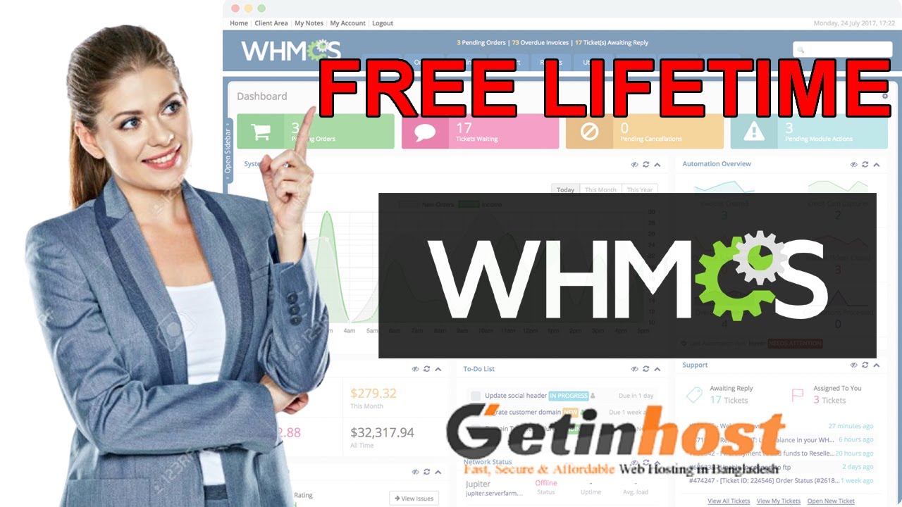 Whmcs license key free | whmcs installation full tutorial | Get In Host - YouTube