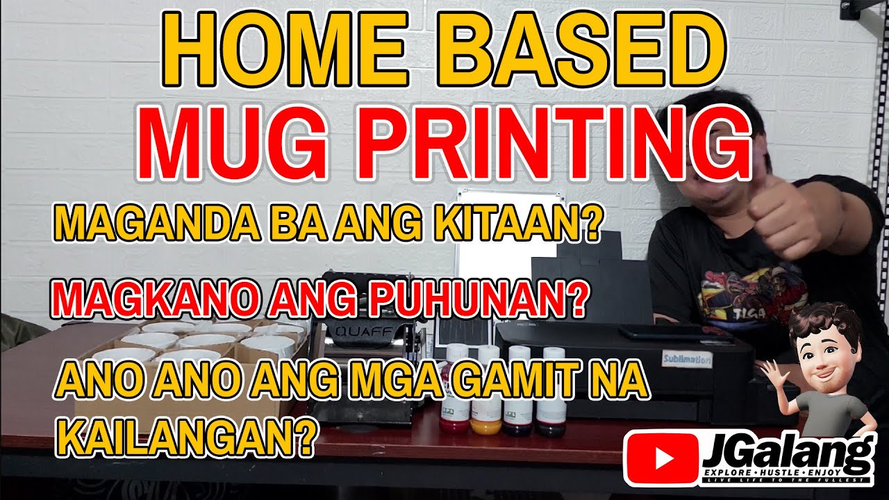 MUG PRINTING FOR HOME BASED OPERATION - YouTube