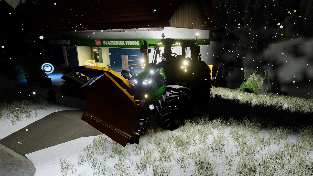 FS22/UTH Pluženje snega - YouTube