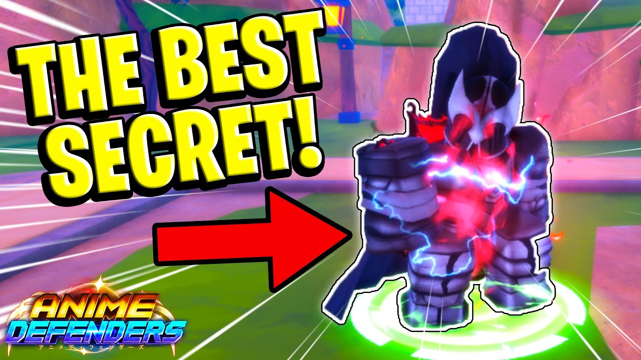 THE BEST SECRET UNIT ON ANIME DEFENDERS! - YouTube