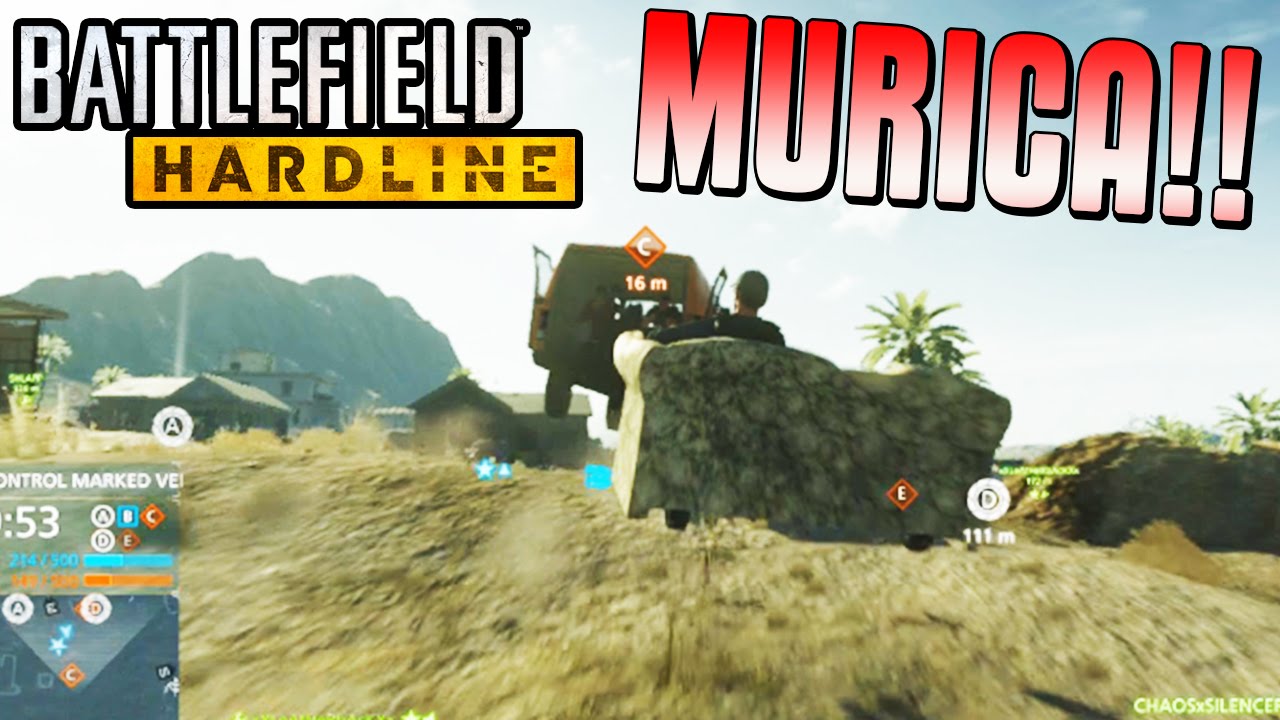 Drivable Couch Easter Egg "American Dream" - Battlefield Hardline ...