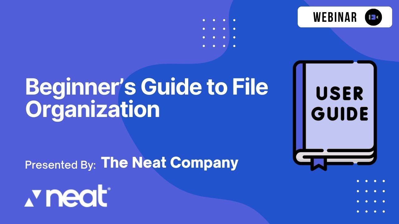 Beginner’s Guide to File Organization | Neat Made Simple - YouTube
