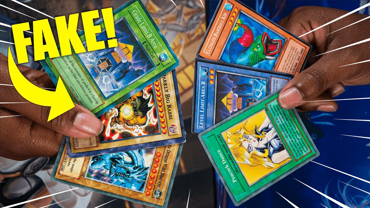 Dueling with FAKE Yu-Gi-Oh Cards! - YouTube