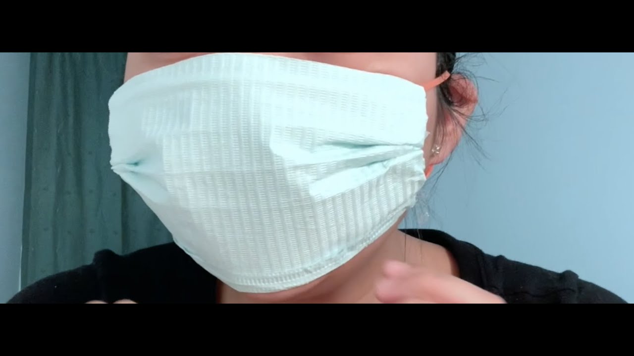 HOW TO MAKE A MASK AT HOME IN 15 MINUTES: TUTORIAL - YouTube