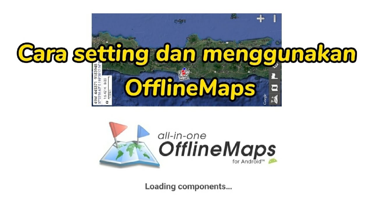 cara setting dan menggunakan offline maps - YouTube