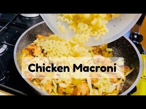 Chicken macroni recipe by s&a in uk 🇬🇧|easy&quick recipe|how to make ...
