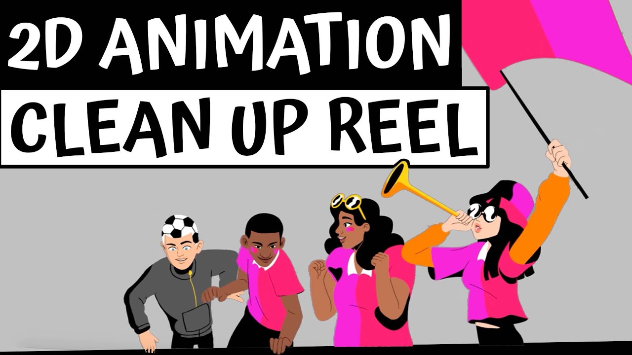 2D Animation Clean Up Reel 2022 - YouTube