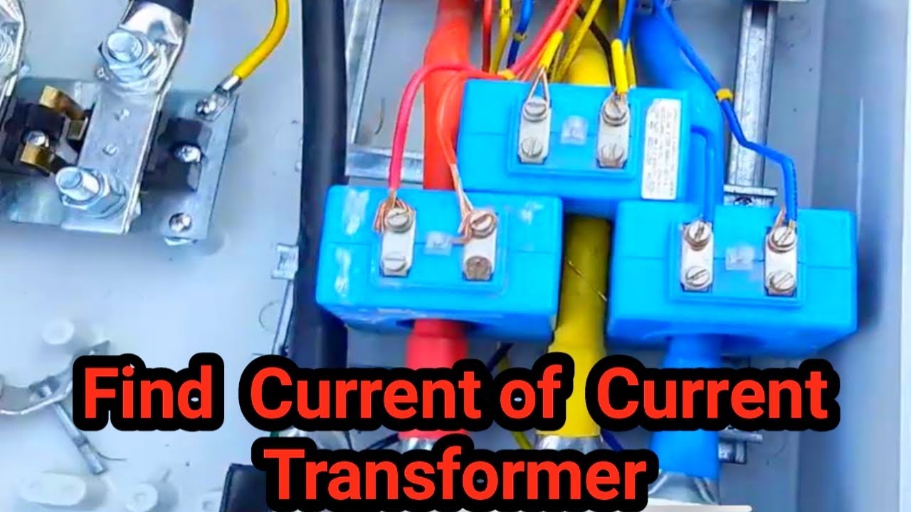 How to calculate current on primary side of current transformer ...