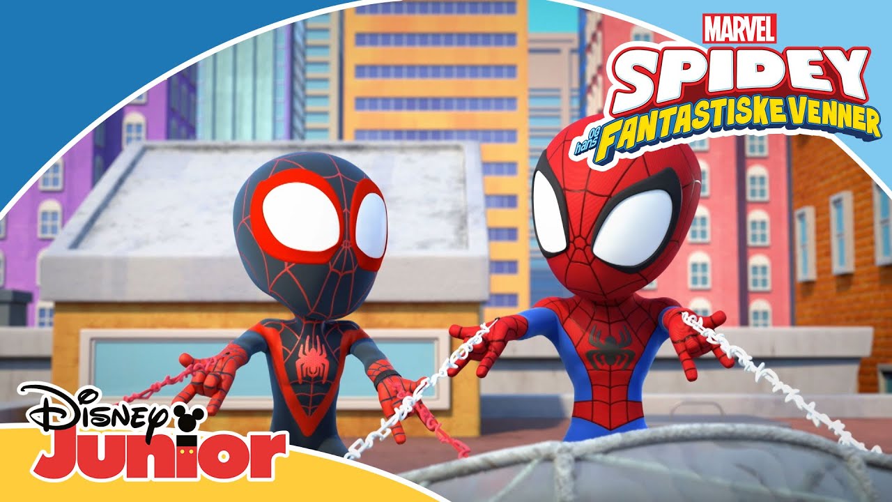 Nye triks 🕷️ | Spidey og hans fantastiske venner | Disney Junior Norge ...