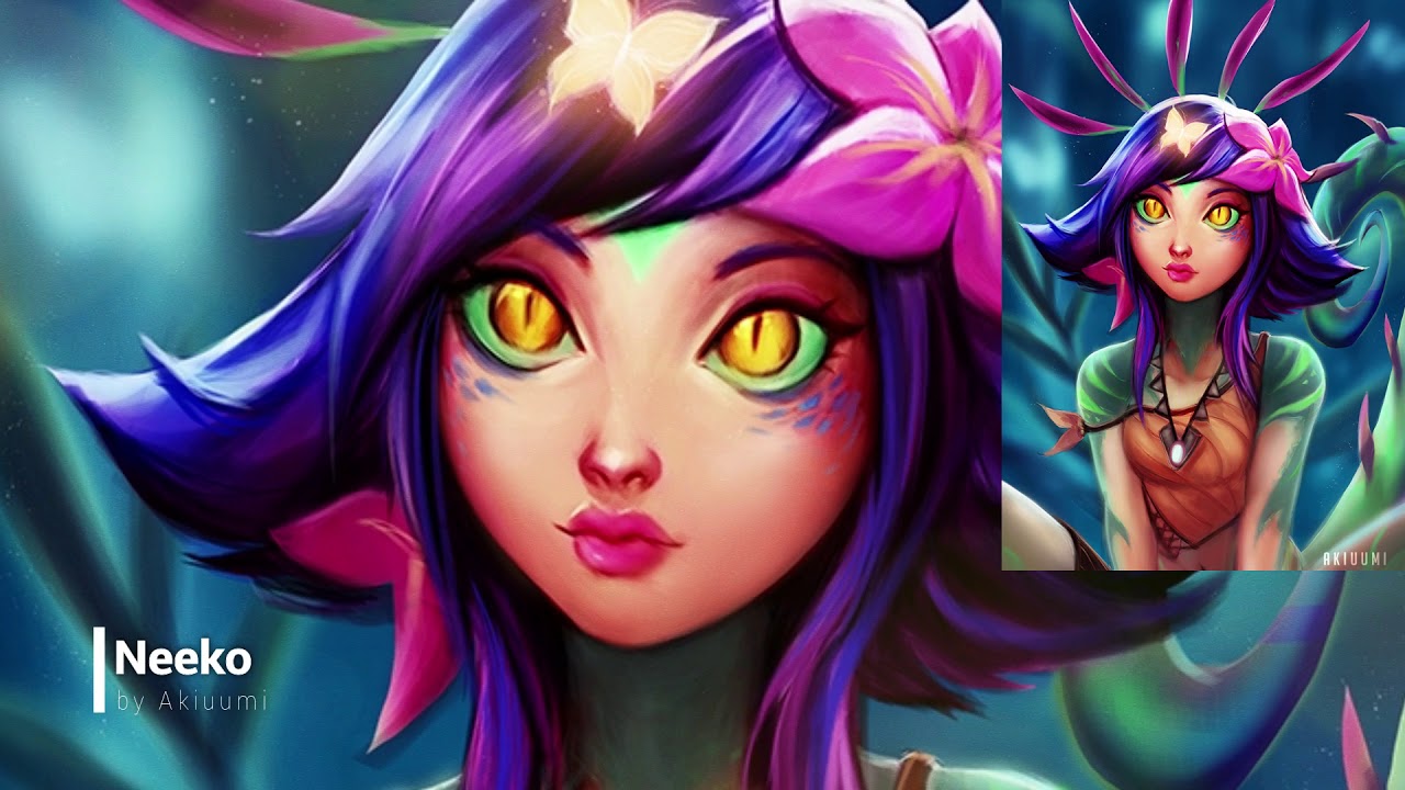 🖍 NEEKO FANART COMPILATION - LEAGUE OF LEGENDS - YouTube