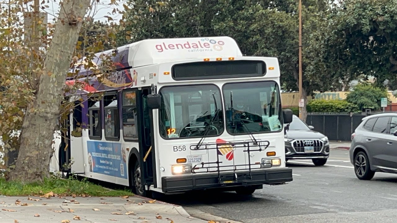 Glendale Beeline 2005 New Flyer C40LF B58 - YouTube