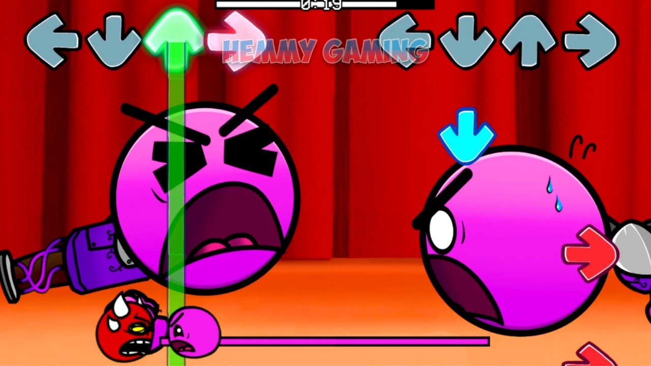 FNF Geometry Dash 2.3 vs Geometry Dash 2.3 Sings Digitalizing | Fire In ...