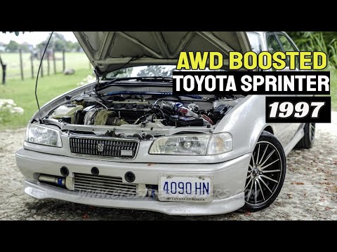 Toyota Sprinter 1997 | Convert To AWD | Turbocharged