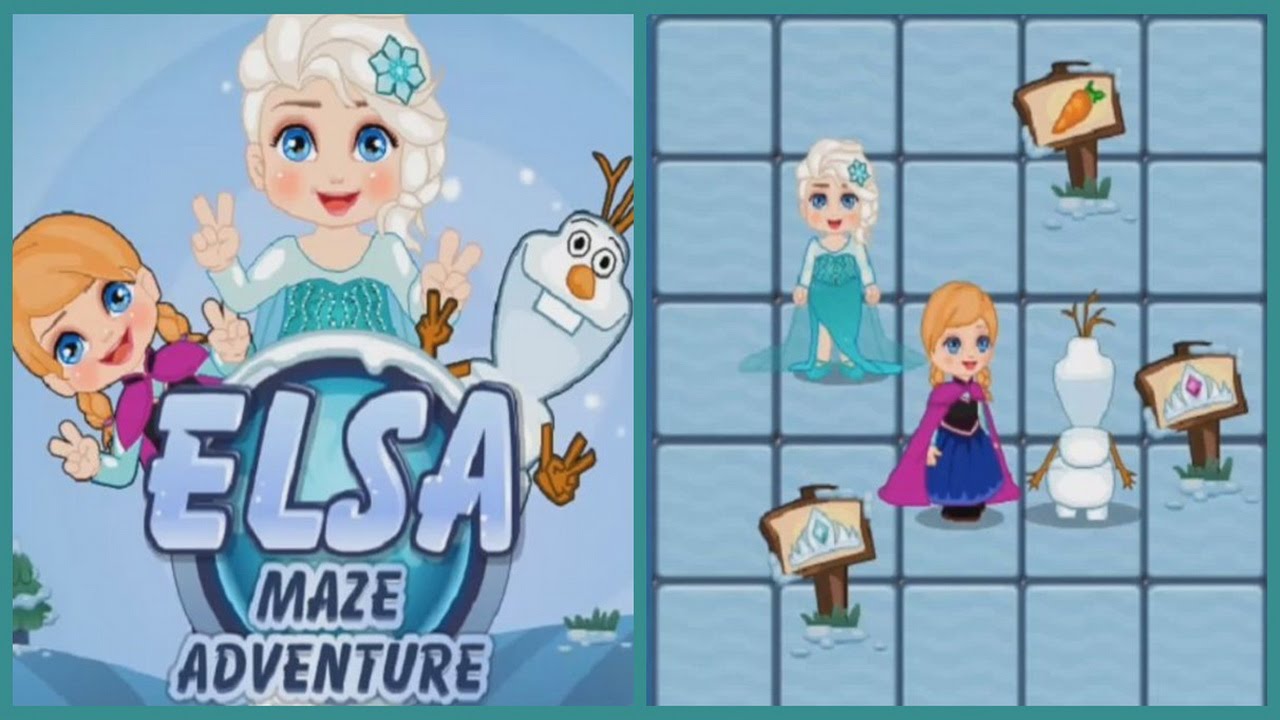Full HD Solution for Elsa Maze Adventure Video Game | Fun Skill Games ...