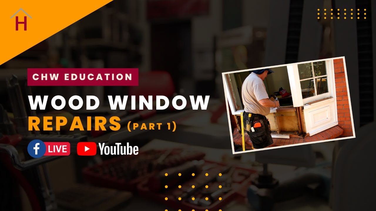 Wood Window Repairs (Part 1) - YouTube