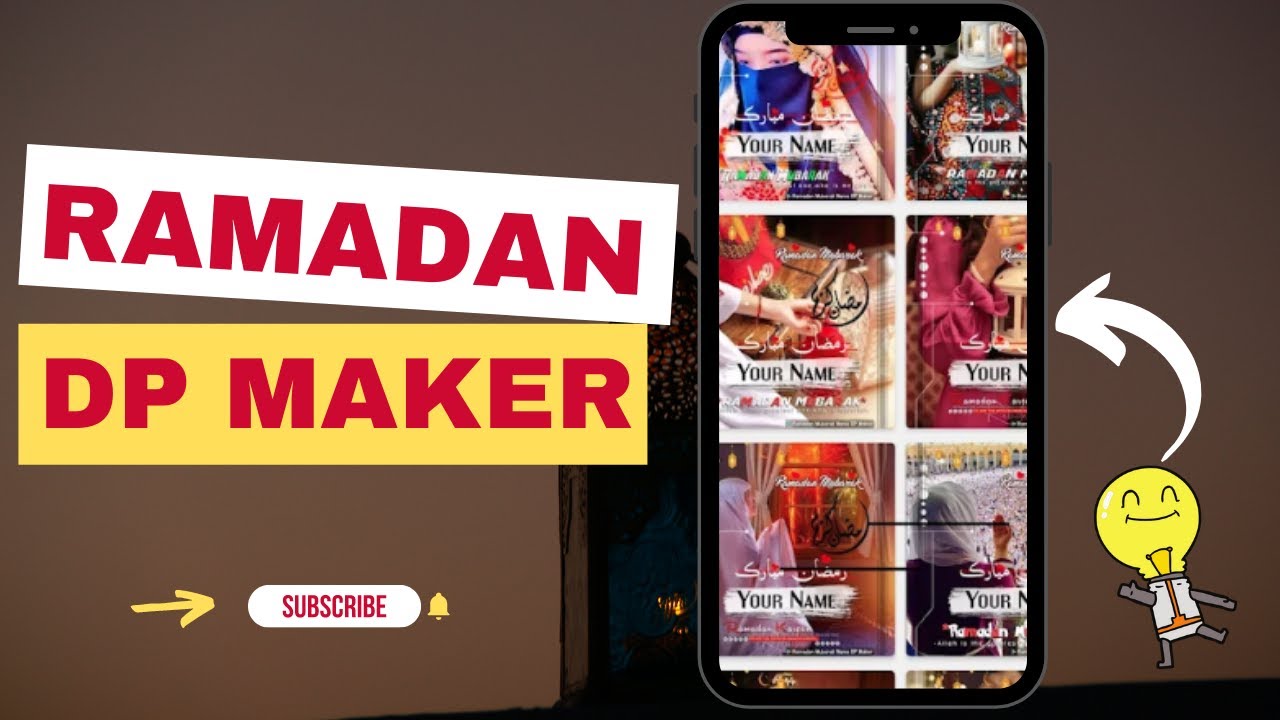 Ramadan Mubarak Name Dp Maker Photo Editing Tutorial | Ramzan Mubarak ...
