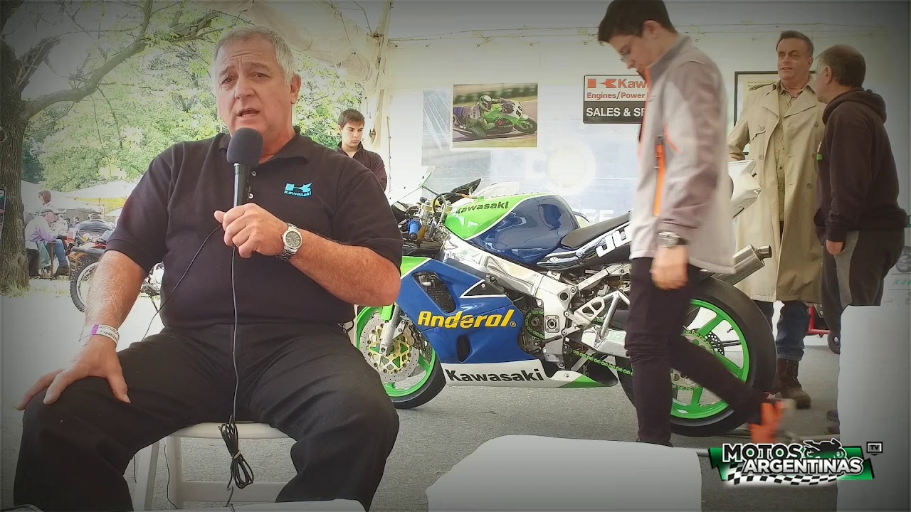 Las Kawasaki Rob Muzzy ZX7 del Team Juki Argentina - YouTube
