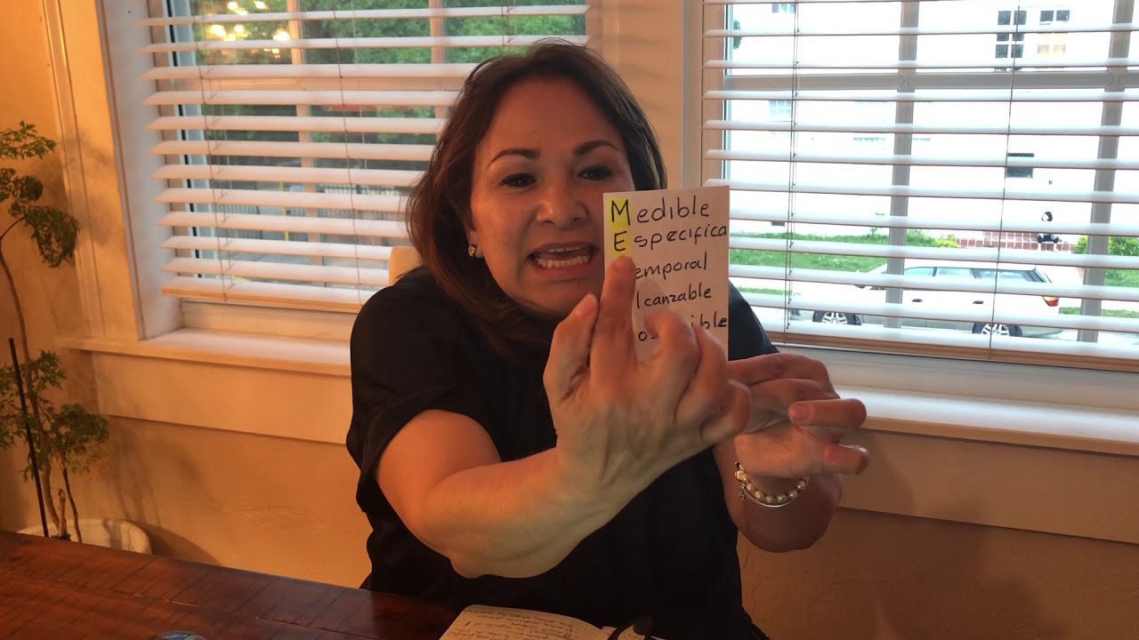 Como preparar tus METAS - Ruth Castillo - YouTube