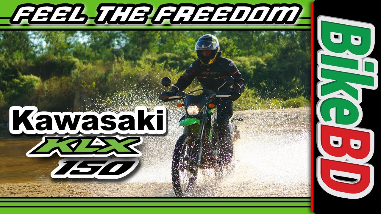 Feel The Freedom With Kawasaki KLX 150BF - YouTube