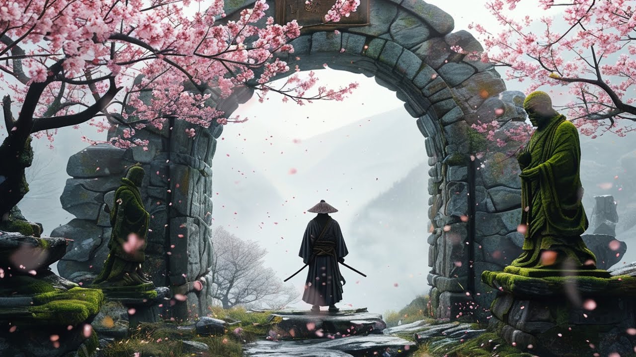 Gate of Stillness 🗡️🌸 2-Hour Samurai Zen Music for Meditation & Inner ...