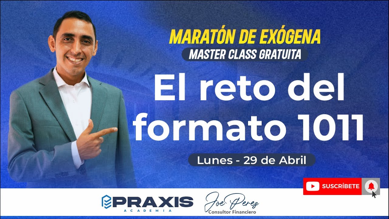 EL RETO DEL FORMATO 1011 - MASTERCLASS GRATUITA - YouTube