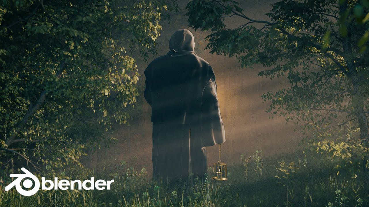 Making this Fantasy Character Scene in Blender 4.0 | Concept Art ...