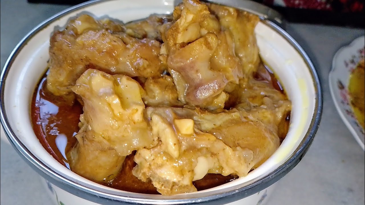 mutton bong paya recipe|| bakray Kay paye bananay ka tarika#goat ...