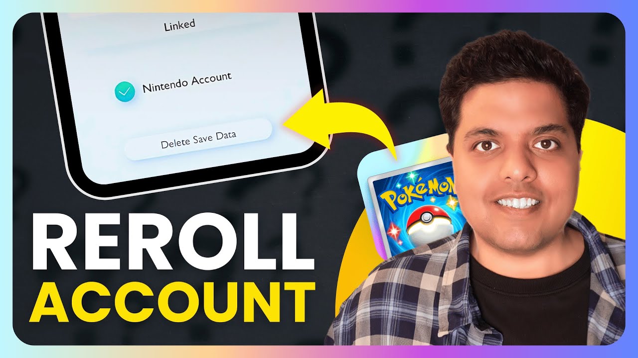 How To Reroll Pokemon TCG Pocket | Reroll Your Account (2025) - YouTube