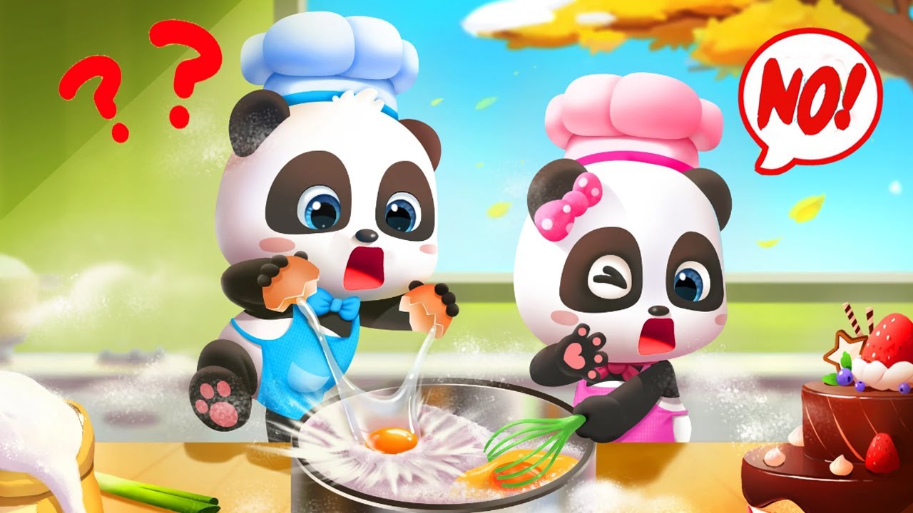 Baby Panda's Delicious Ingredients - Help Kiki and Miumiu to Make Tasty ...