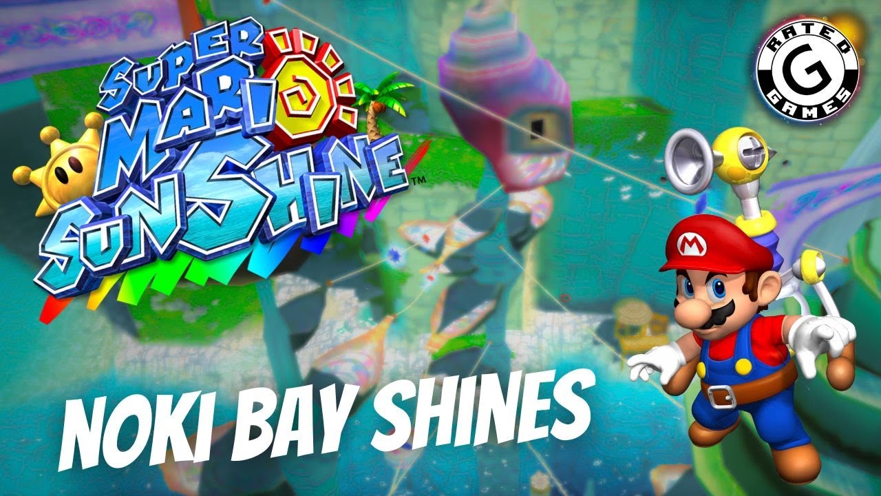 Noki Bay ALL Shines (Minus Blue Coins) Super Mario Sunshine - YouTube