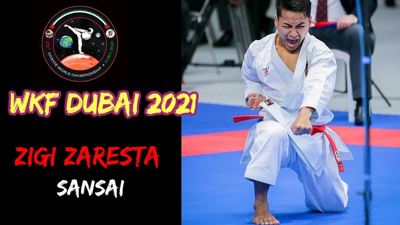 ZIGI ZARESTA (INDONESIA) SANSAI • WKF DUBAI 2021 - YouTube