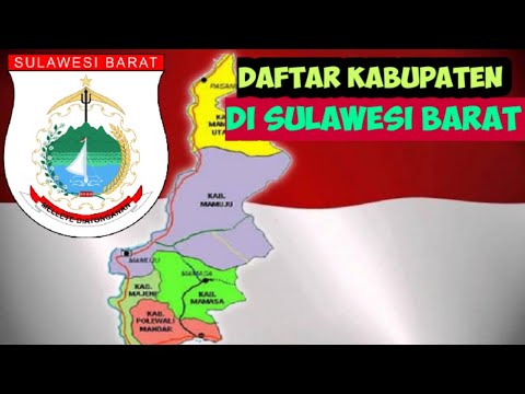 Urutan Kabupaten Terluas di Provinsi Sulawesi Barat