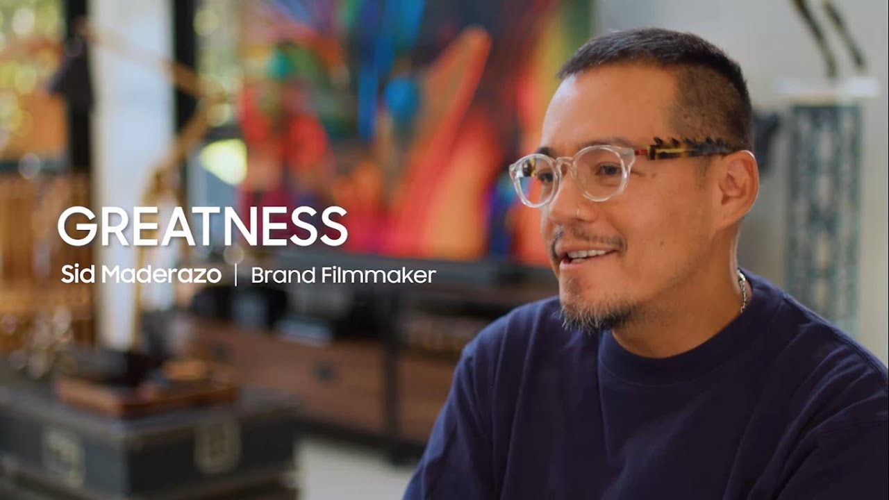 Greatness with Sid Maderazo and Neo QLED | Samsung - YouTube