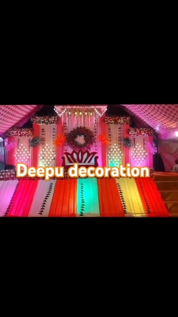 new jaymal stage decoration #trending #bhojpuri #song #stege # ...
