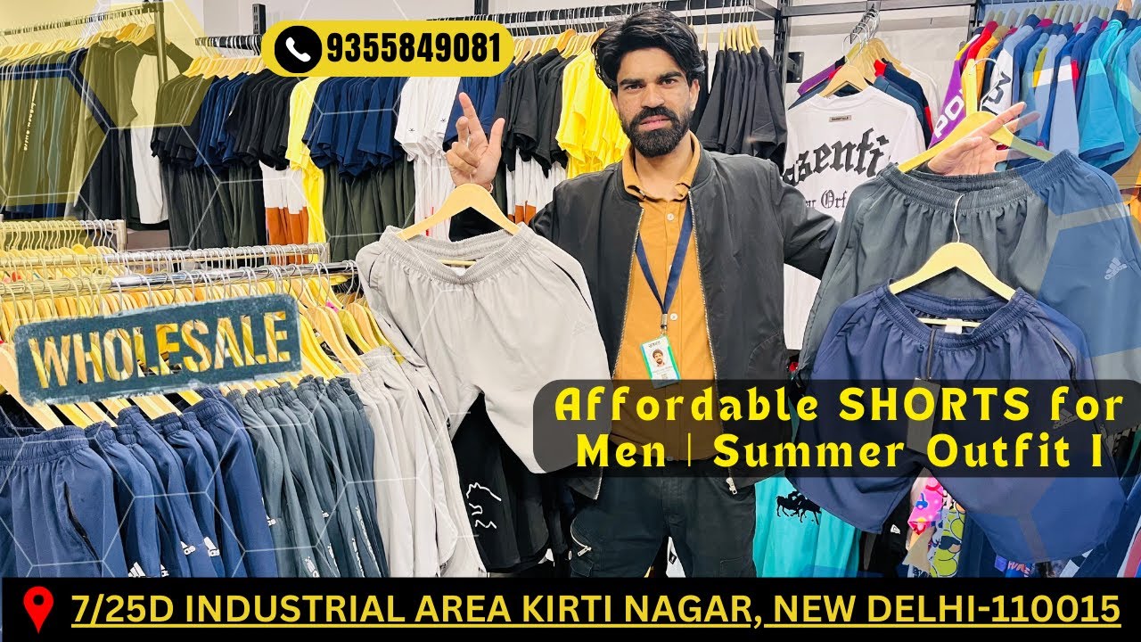 Affordable SHORTS For Men | Summer Outfit I Wholesale Store In Delhi ...