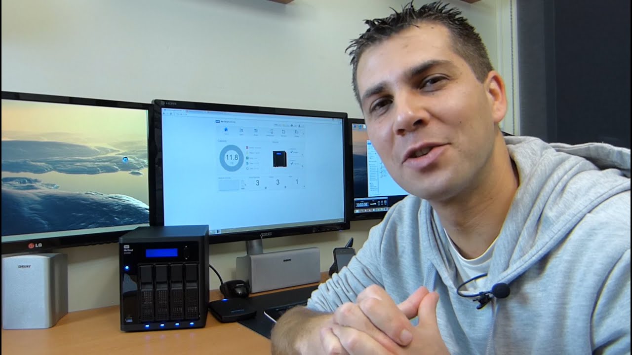 WD My Cloud EX4100 Interface Análise Completa #2 - YouTube