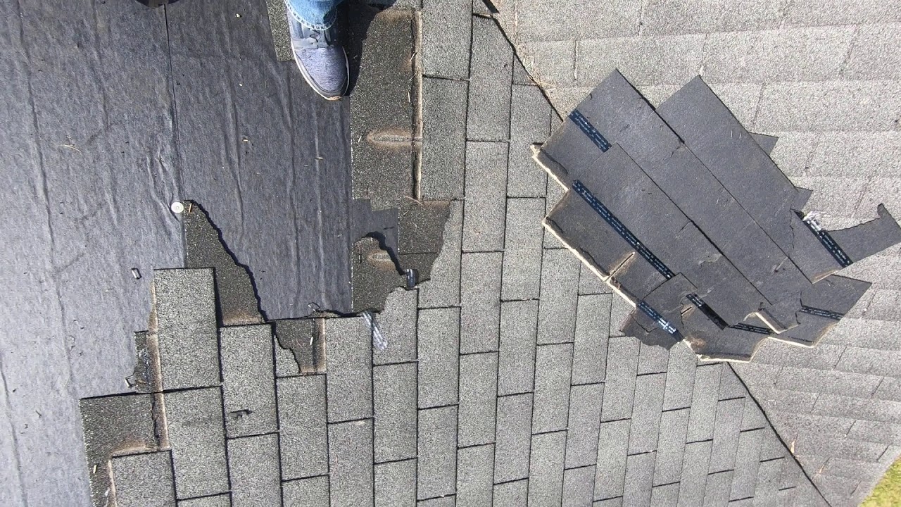 Roof rip.....walking to the edge - YouTube