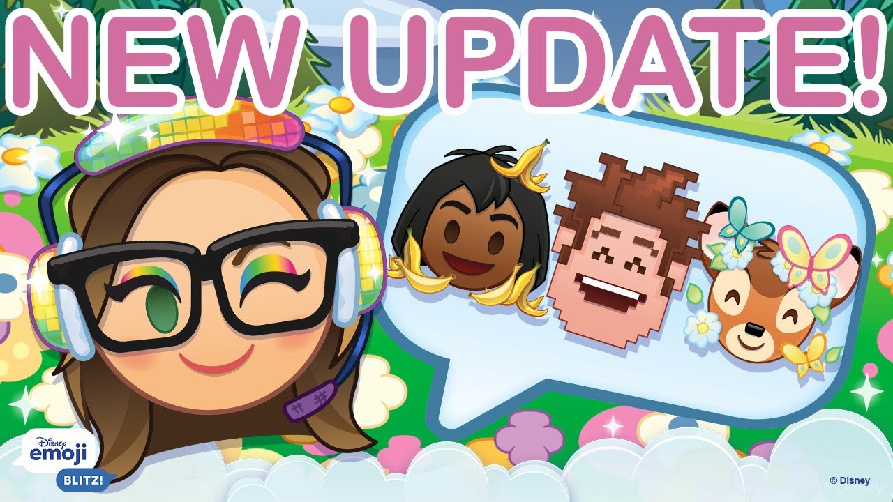 NEW BAMBI EMOJIS | Disney Emoji Blitz April Update: The Jungle Book ...