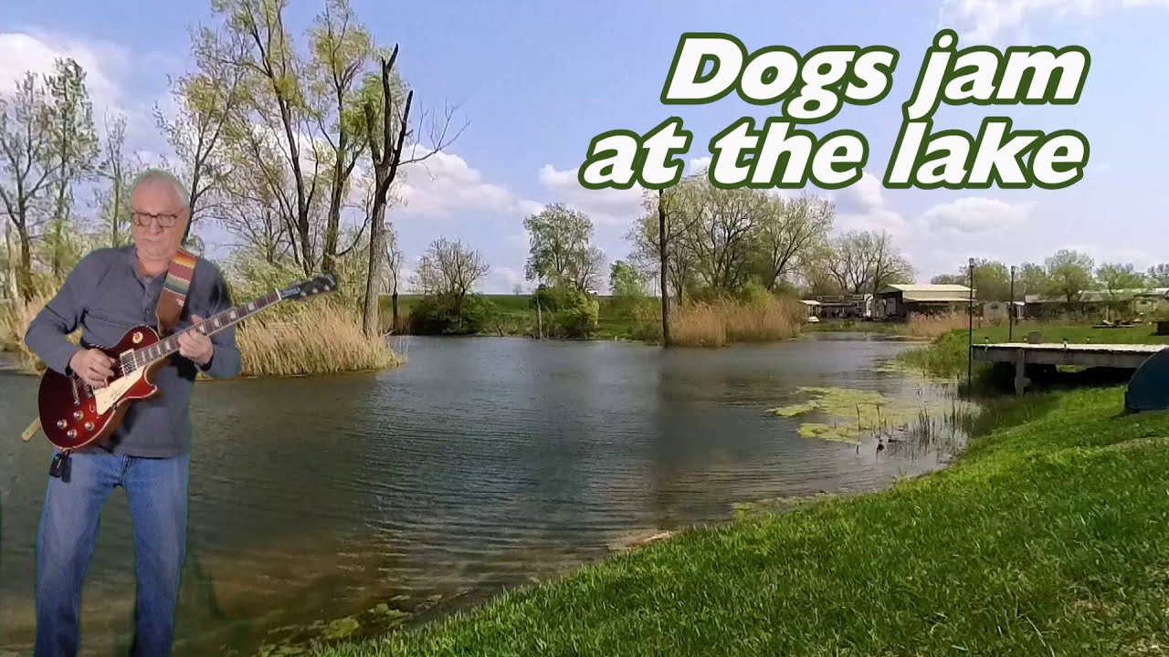 dogs jam lake background - YouTube