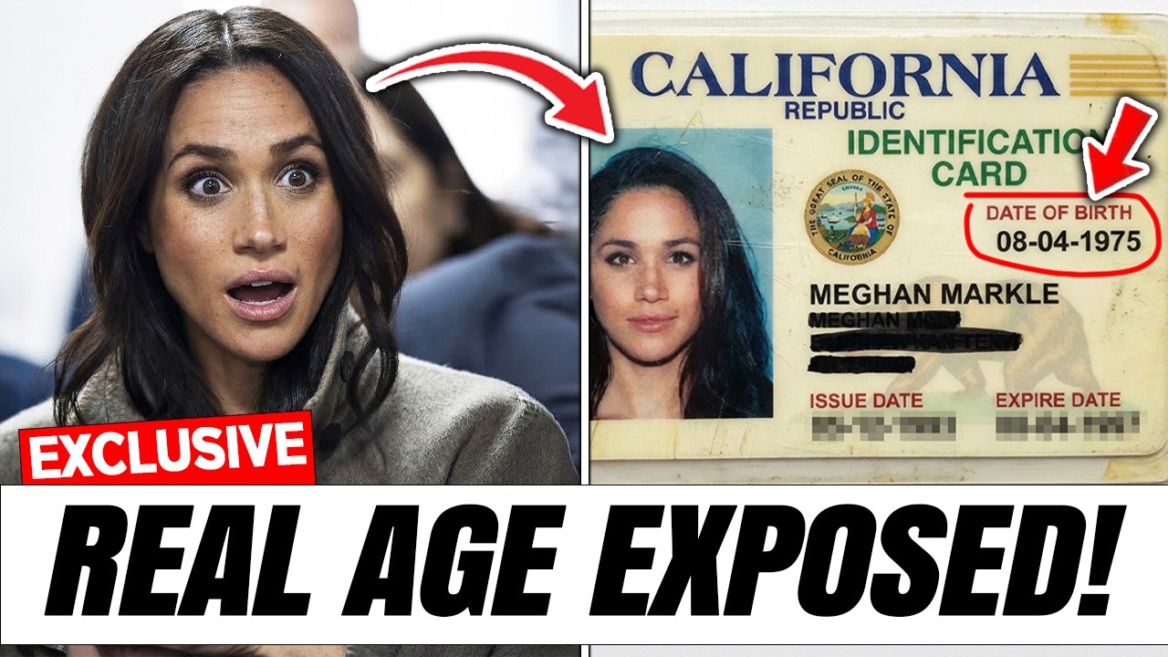 Meghan Markle MELTDOWN as ‘Real Age’ Bombshell Comes Out... (EXPLOSIVE ...