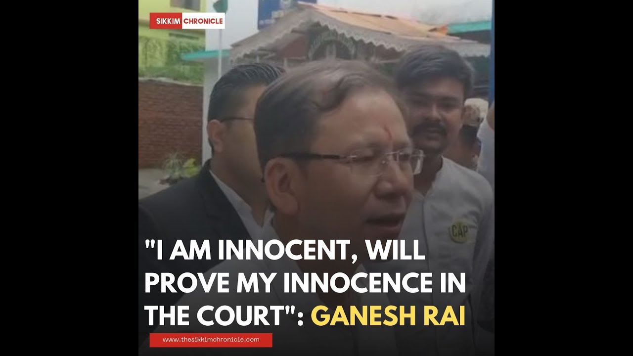 "I am innocent, will prove my innocence in the court" Ganesh Rai after ...