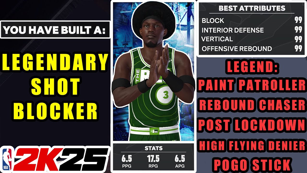 THIS 6'9 "LEGENDARY SHOT BLOCKER" BEN WALLACE BUILD IS THE ULTIMATE ...