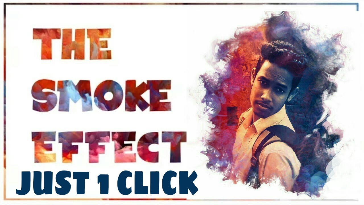 Smoke effect editing with photo lab - YouTube