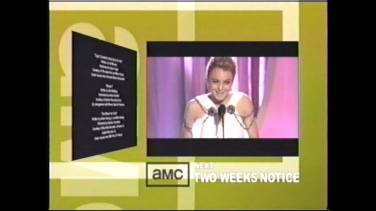 Two Weeks Notice (2002) End Credits (AMC 2005) - YouTube